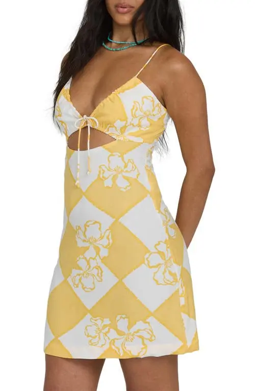 BILLABONG Love Life Cutout Minidress