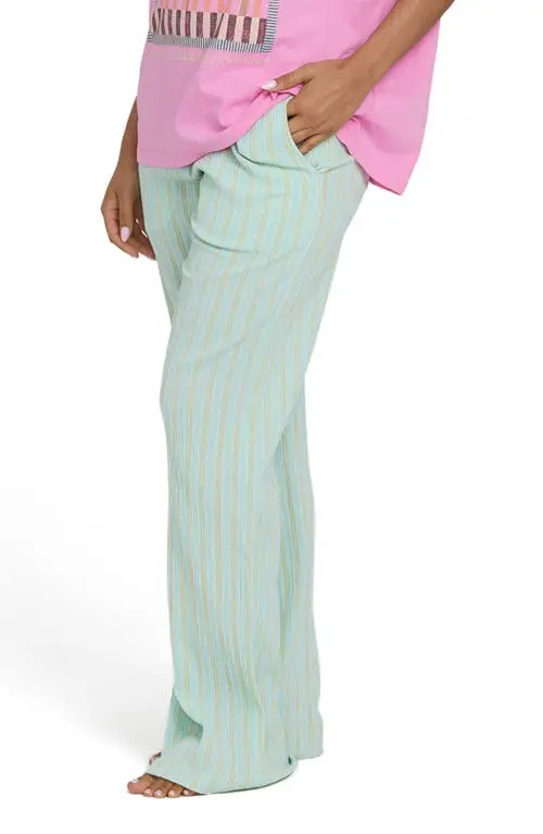 BILLABONG Striped Cotton Gauze Pants