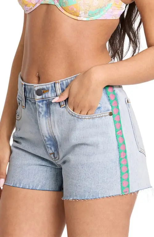 BILLABONG Denim Cutoff Shorts