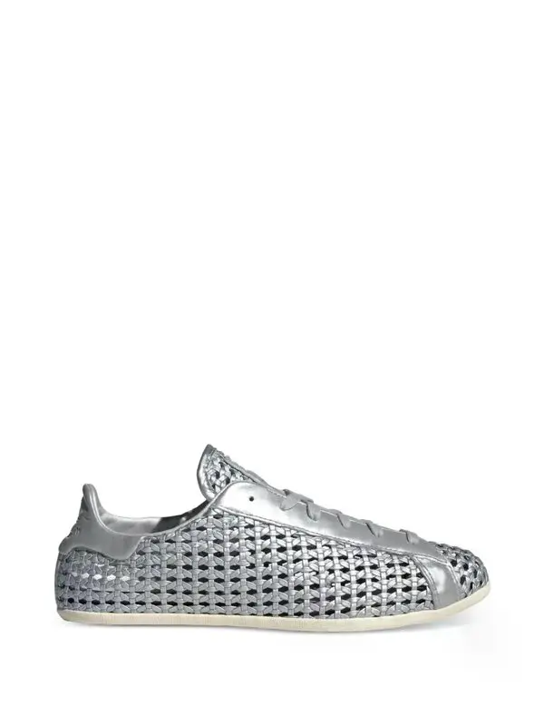Adidas Stan Smith Lo Pro Woven Sneakers - Silver
