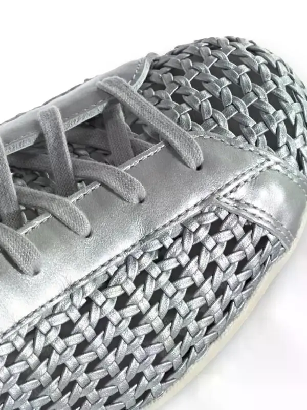 Adidas Stan Smith Lo Pro Woven Sneakers - Silver