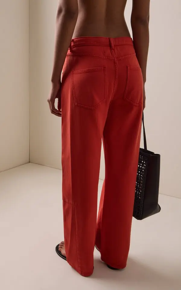 Roucha Darius Mid-rise Straight-leg Jeans