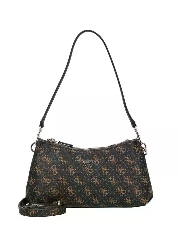 Guess Logo-patterned Bag - Black