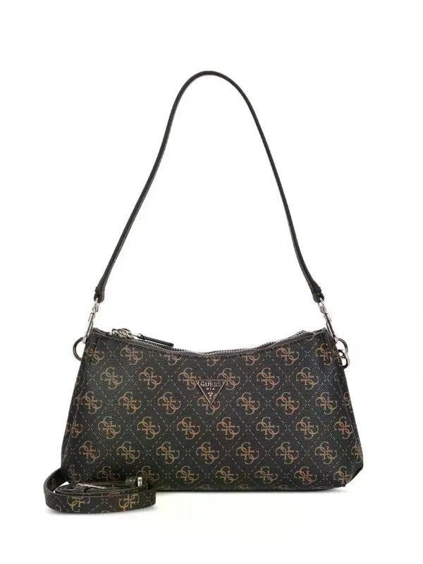Guess Logo-patterned Bag - Black