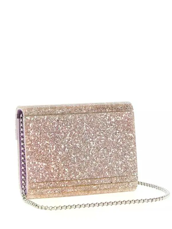 JIMMY CHOO Candy Glitter Tote - Pink