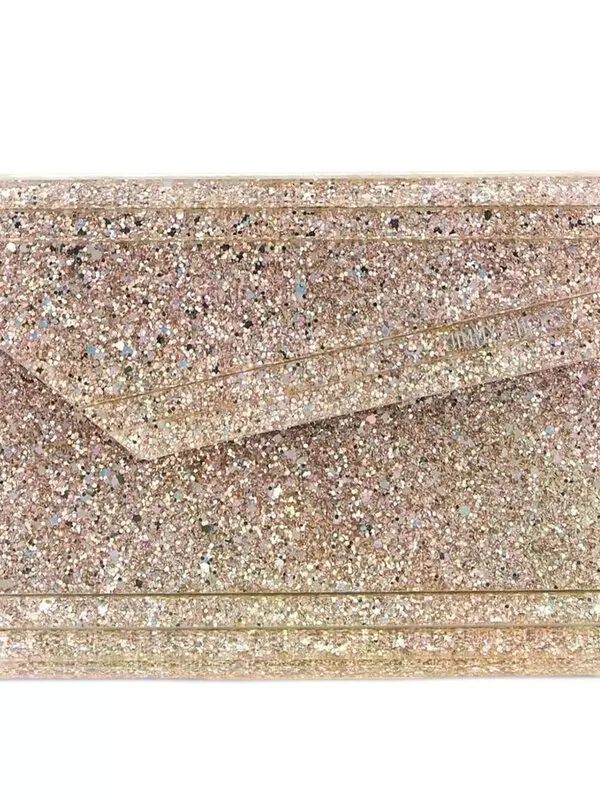 JIMMY CHOO Candy Glitter Tote - Pink