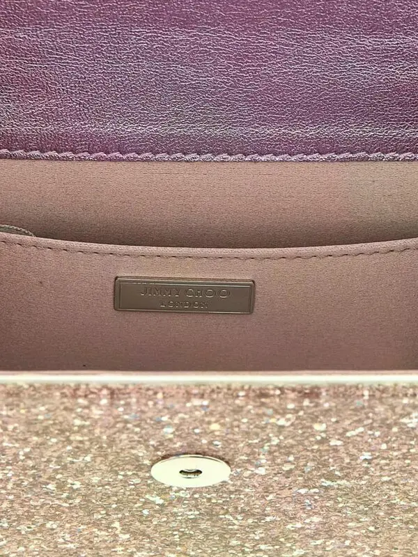 JIMMY CHOO Candy Glitter Tote - Pink