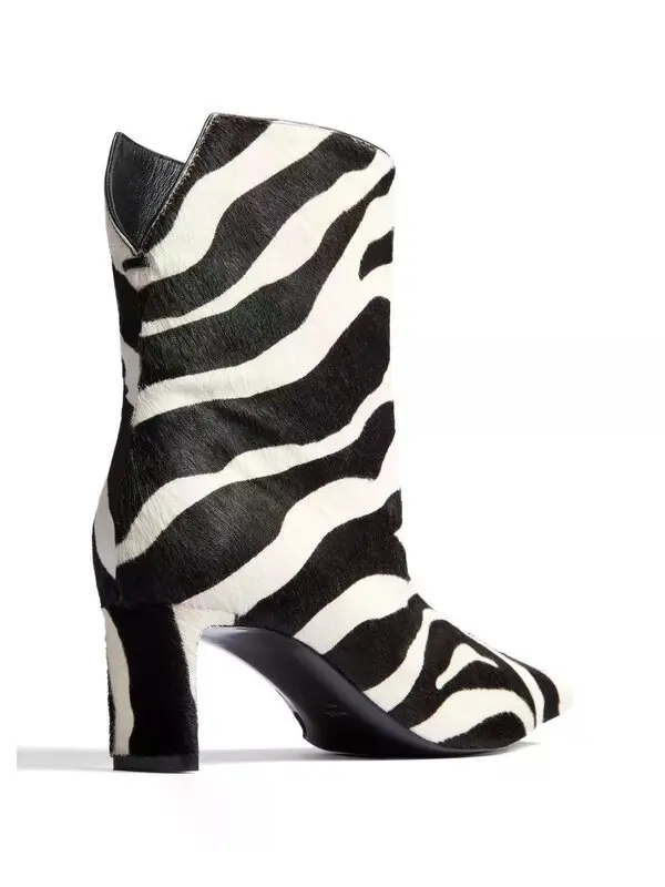 Khaite Ona Ankle Boots - White