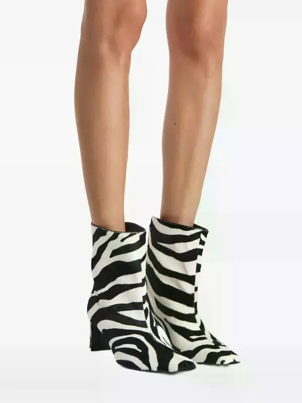 Khaite Ona Ankle Boots - White
