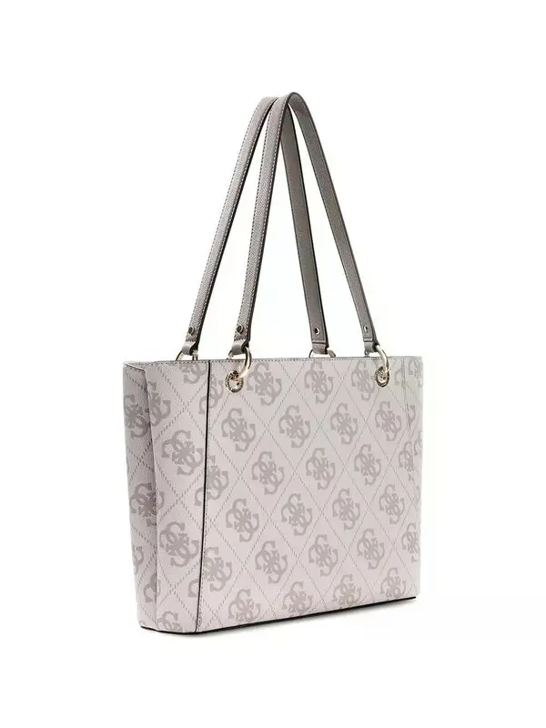 Guess Noelle Logo-pattern Charm-detail Tote Bag