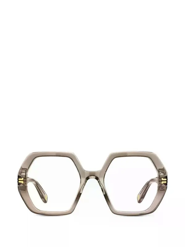 Marc Jacobs Geometric Frame Eyeglasses - Neutrals