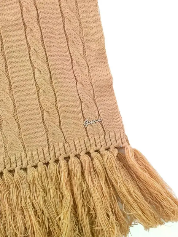 Guess Cable-knit Scarf