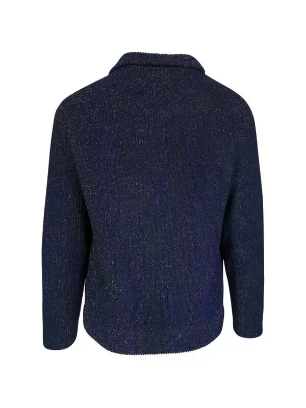 Brioni Ribbed-knit Cardigan