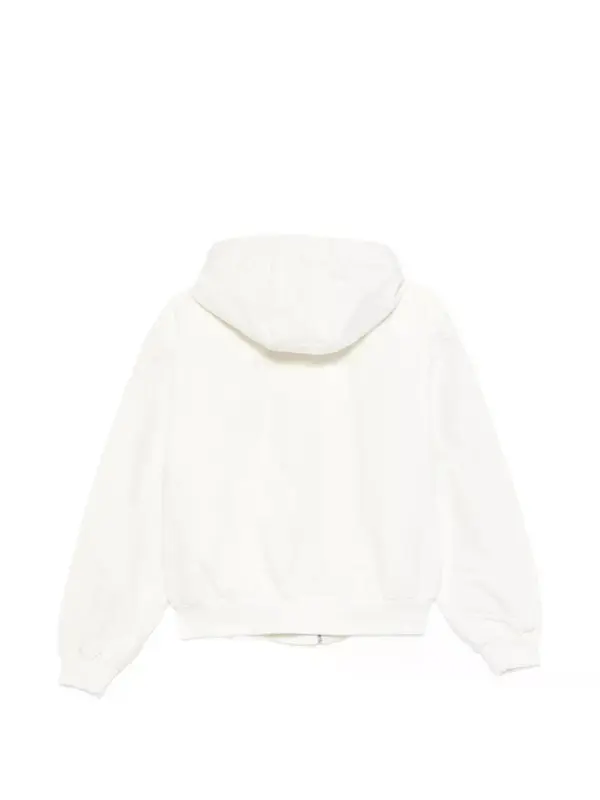 Carhartt Work In Progress Logo-patch Hooded Jacket - White