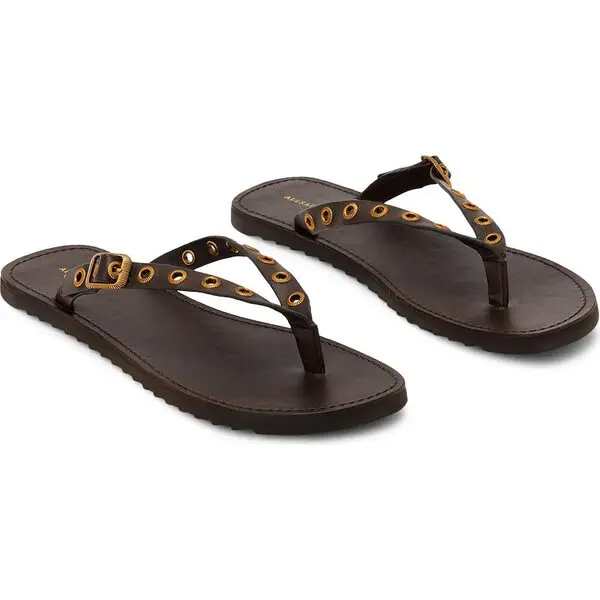 ALLSAINTS Sydney Eyelet Flip Flop