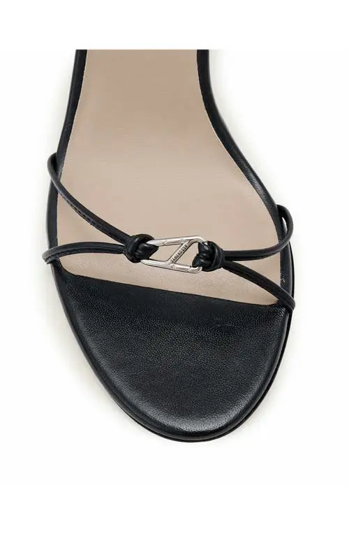 ALLSAINTS Ali Ankle Wrap Sandal - Black