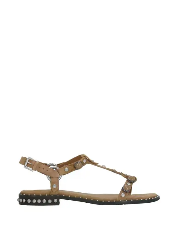 Ash Flat Suede Sandals