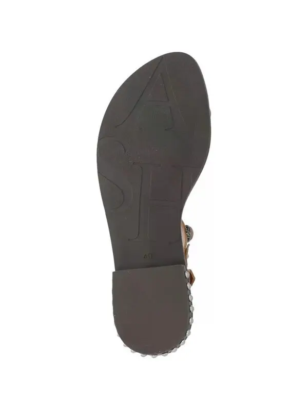 Ash Flat Suede Sandals
