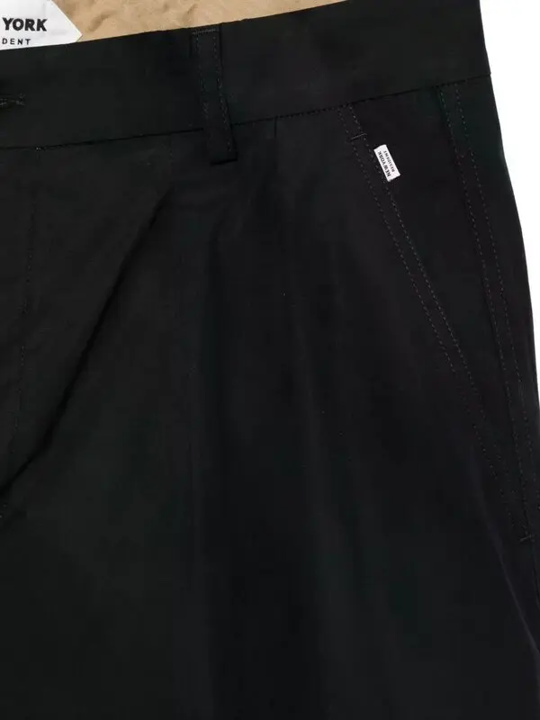 NEW YORK RESIDENT Pleated Turned-up Trousers