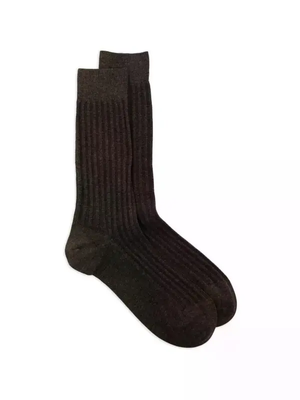 Zegna Above All Socks - Brown