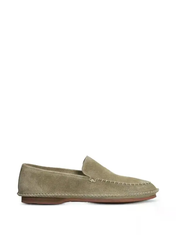 Premiata Slip-on Suede Loafers - Green
