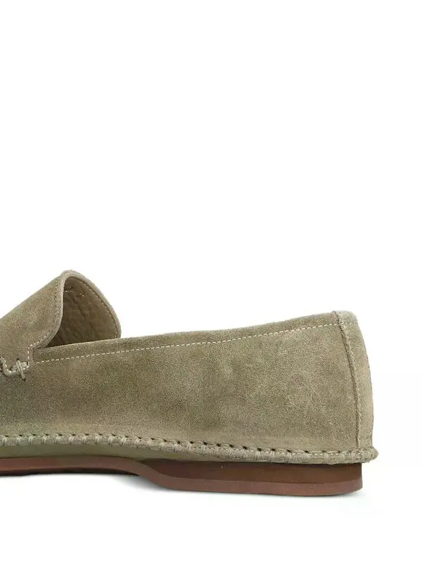 Premiata Slip-on Suede Loafers - Green