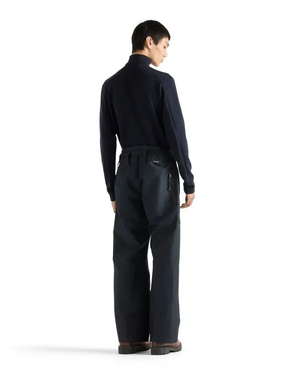 Prada Cashmere Cardigan With Zip Closure