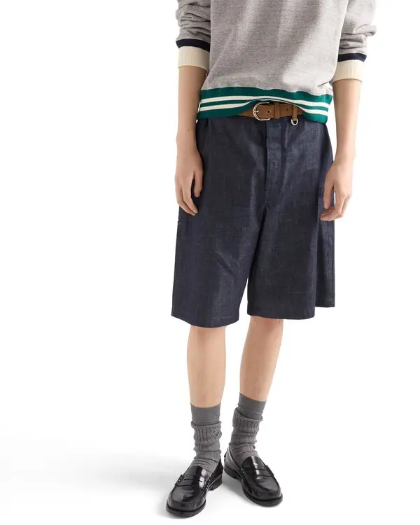 Prada Cotton Fleece Sweatshirt