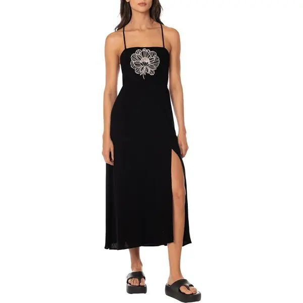 MAAJI Eclipse Flora Remi Cover-up Dress - Black