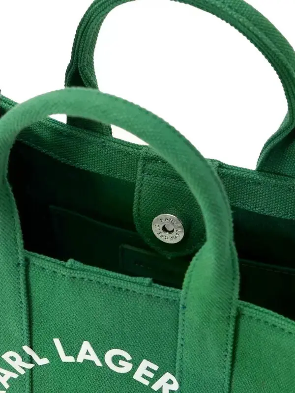 Karl Lagerfeld Rue St-guillaume Mini Tote Bag - Green