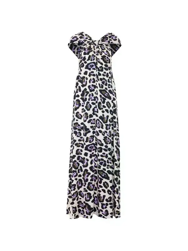Essentiel Antwerp Jaycee A-line Halterneck Maxi Dress