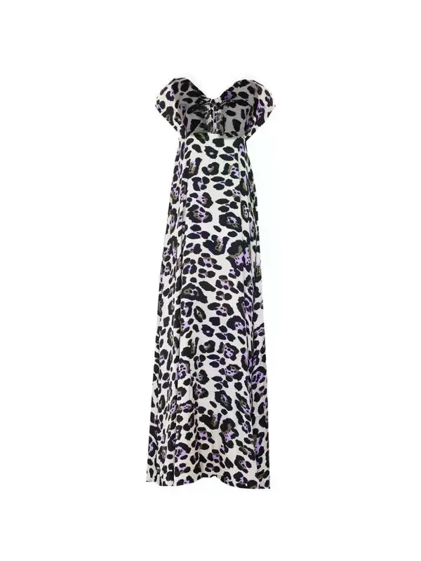 Essentiel Antwerp Jaycee A-line Halterneck Maxi Dress
