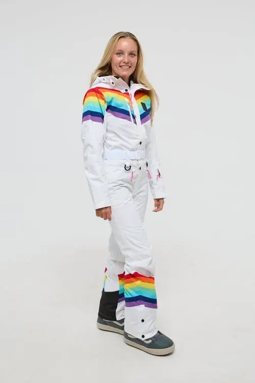 OOSC Rainbow Road Ski Suit - Multi-colour