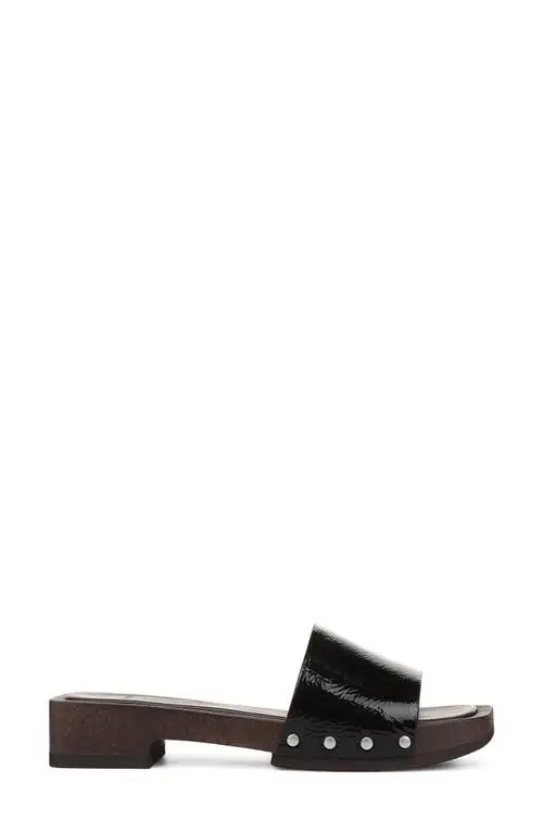 Vince Barbara Platform Slide Sandal - Black