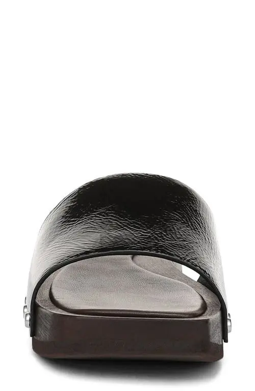 Vince Barbara Platform Slide Sandal - Black