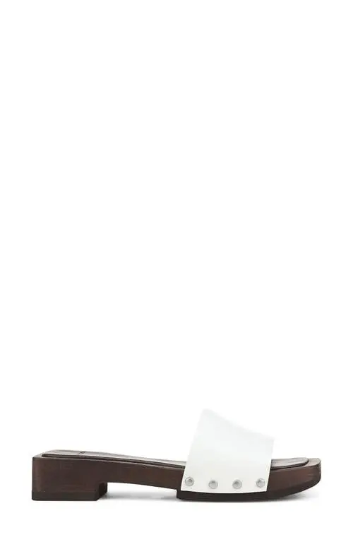Vince Barbara Platform Slide Sandal - Milk