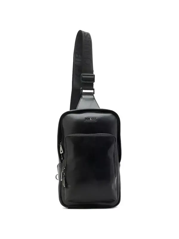 Guess Mini Boston Crossbody Backpack - Black