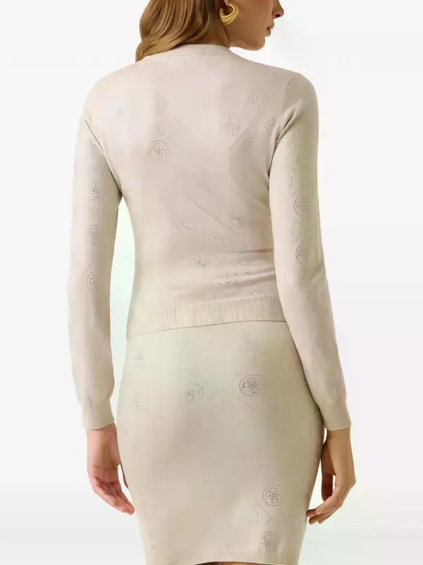 Guess Logo-pattern Sweater