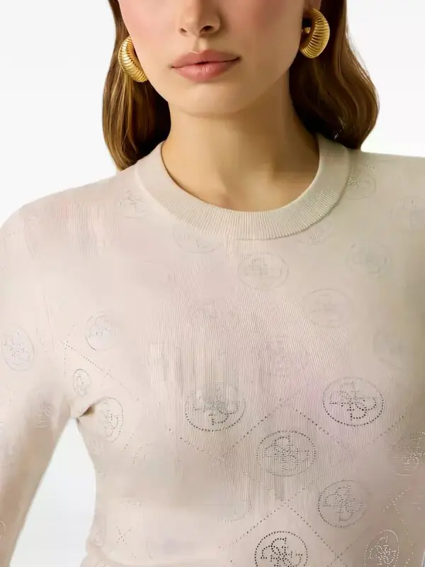 Guess Logo-pattern Sweater