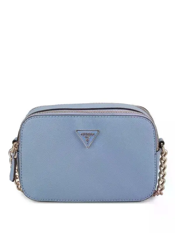 Guess Mini Noelle Chain-strap Cross Body Bag - Blue