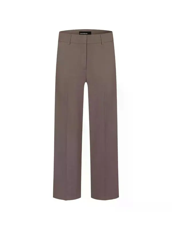 CAMBIO California Straight-leg Trousers - Brown