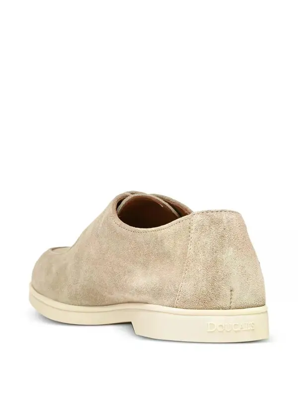 DOUCAL'S Suede Lace-up Derby Shoes - Neutrals