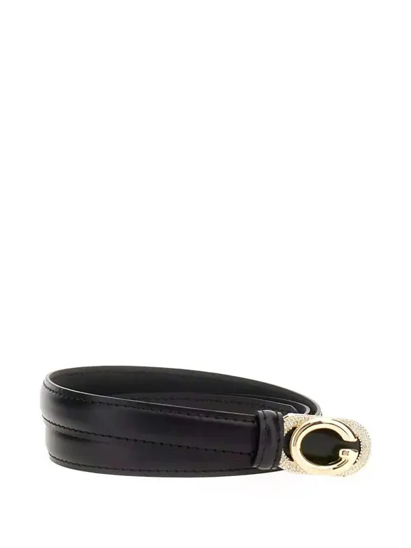 Guess Logo Buckle Belt - Black