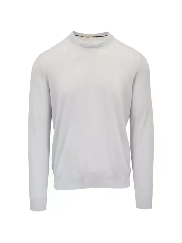 MAURIZIO BALDASSARI Cashmere Crew-neck Sweater - Grey