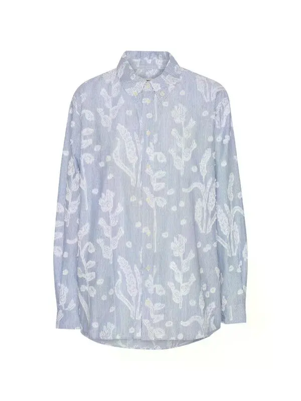 Henrik Vibskov Fil-coupé Striped Shirt