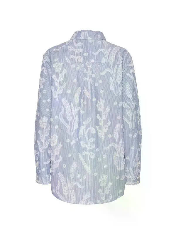 Henrik Vibskov Fil-coupé Striped Shirt