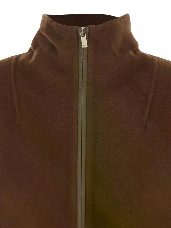 Max Mara Pocket Zip-fastening Jacket - Brown