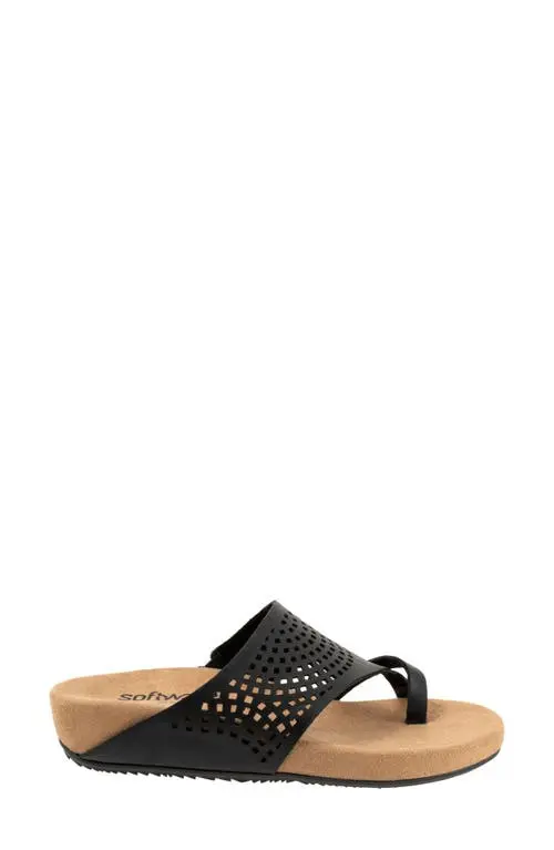 Softwalk Blaine Slide Sandal - Black