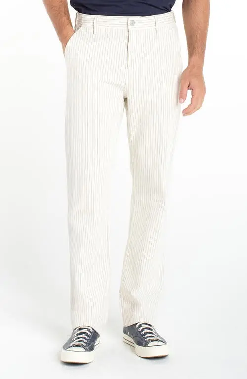 LIVERPOOL Sutton Stripe Loose Straight Denim Pants