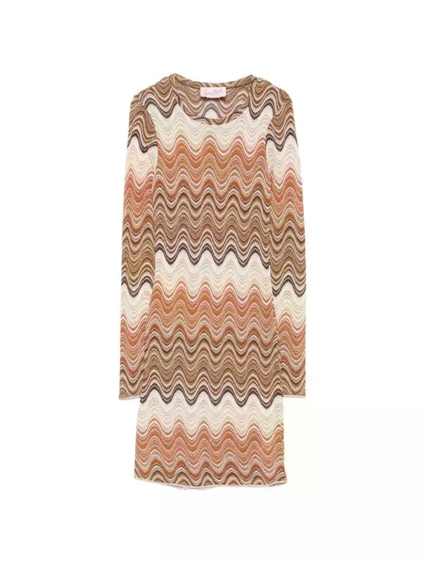 MC2 SAINT BARTH Imany Mini Dress - Brown